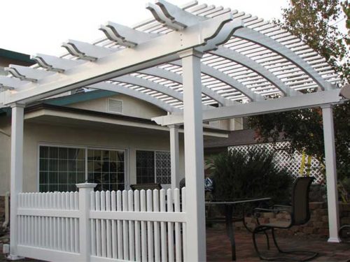 Vinyl Picket Patio Cover Design Ideas, Pictures | Vinyl Concepts