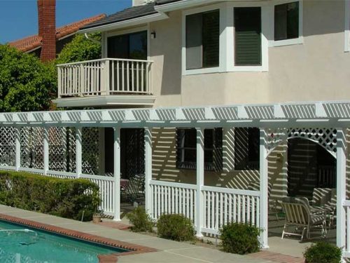 Vinyl Picket Patio Cover Design Ideas, Pictures | Vinyl Concepts